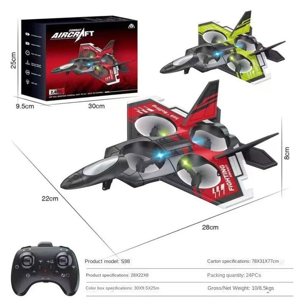 Remote Control Flying Fighter Plane Toy – MoonLights